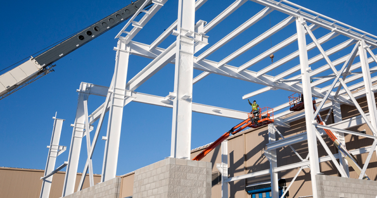 Steel building assembly | Tekmetsan